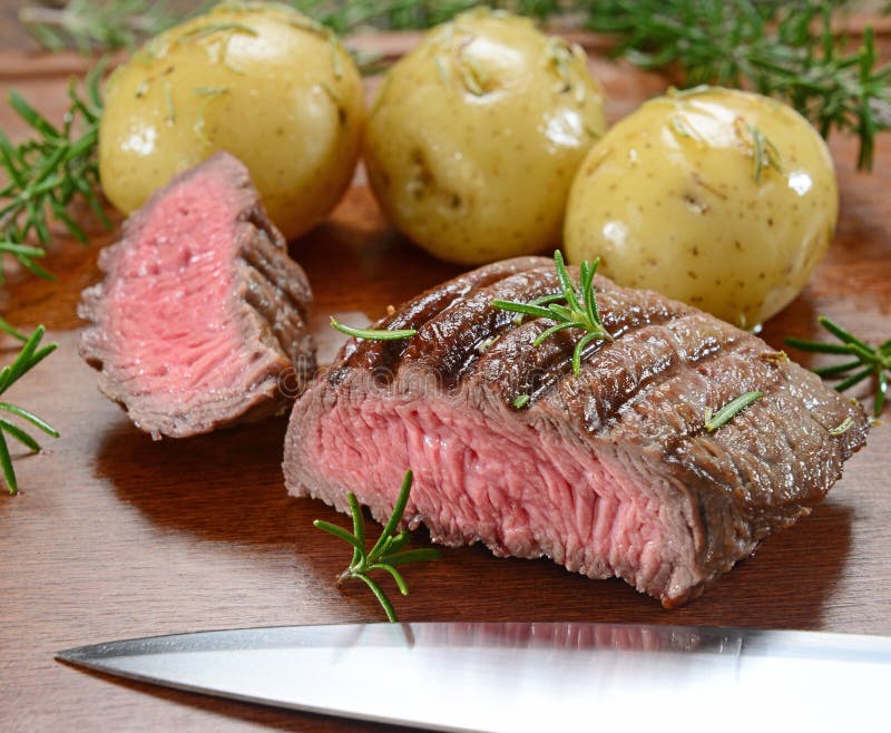 Beef fillet stock photo. Image of rice, grilled, slice - 40026888