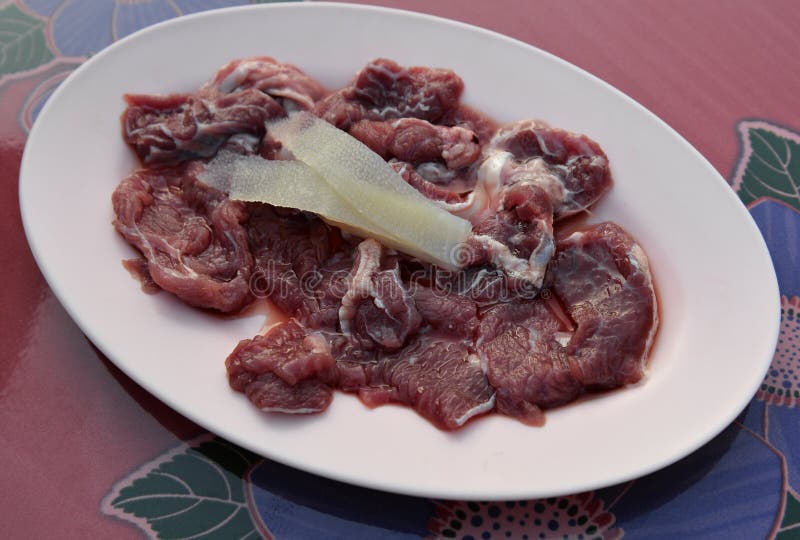 Fresh Raw Entrails or Pork Organs Stock Photo - Image of cutlet, lamb ...