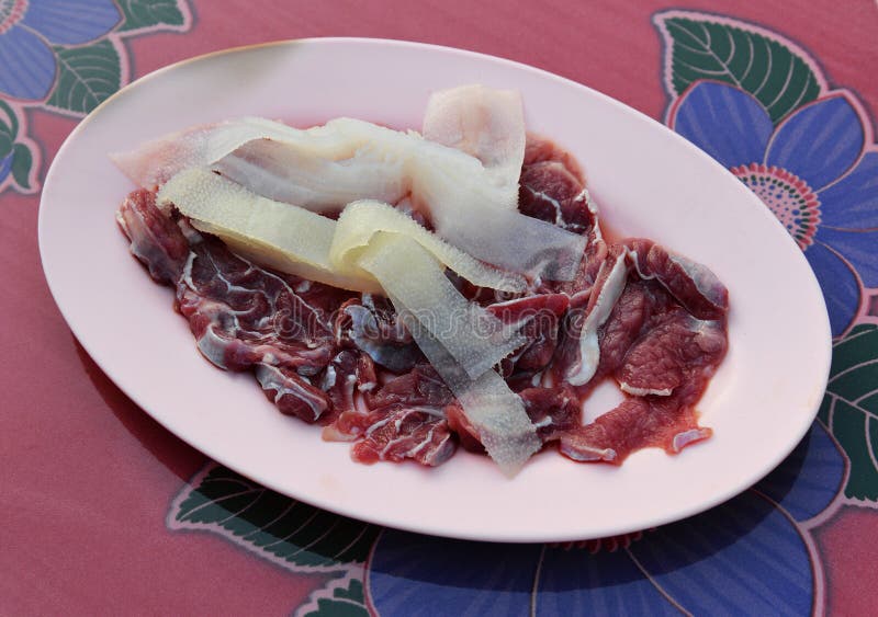 Fresh Raw Entrails or Pork Organs Stock Photo - Image of cutlet, lamb ...