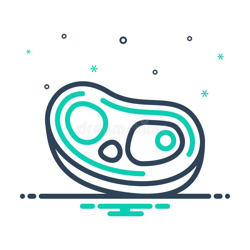 Mix Icon for Beef, Pork and Steak Stock Vector - Illustration of meat ...