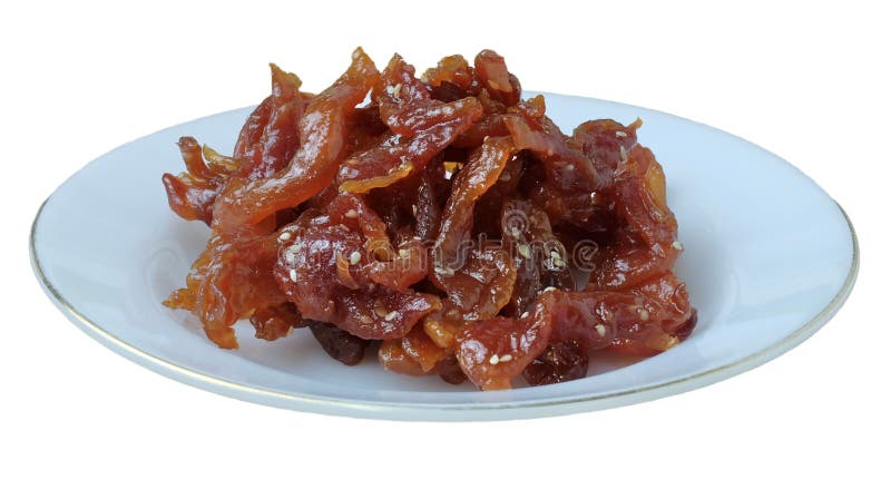 Beef Jerky or Deep Fried Beef Stock Image - Image of food, baked: 269804149