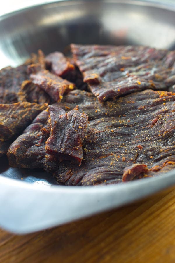 Beef Jerky stock image. Image of texture, jerky, group - 31805583