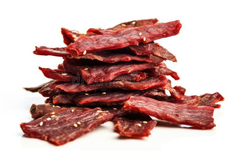 Beef Jerky Retro Vintage Illustration Stock Vector - Illustration of ...