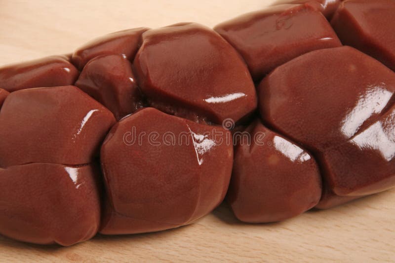 Raw beef kidney stock photo. Image of steak, ingredient - 1322906