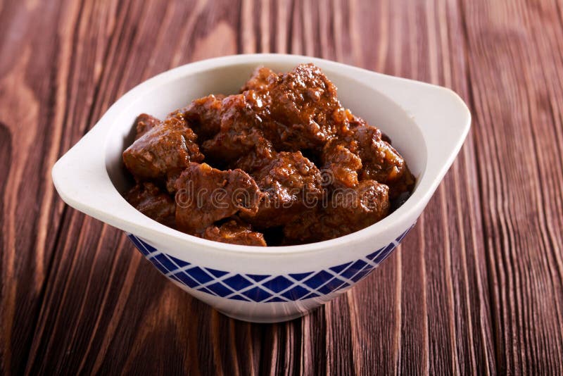 Beef liver stew stock photo. Image of casserole, comfort - 129998818