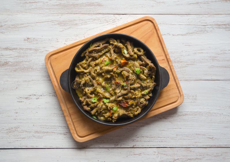 Beef Masala Curry. Kerala Style Meat Curry Stock Photo - Image of india ...