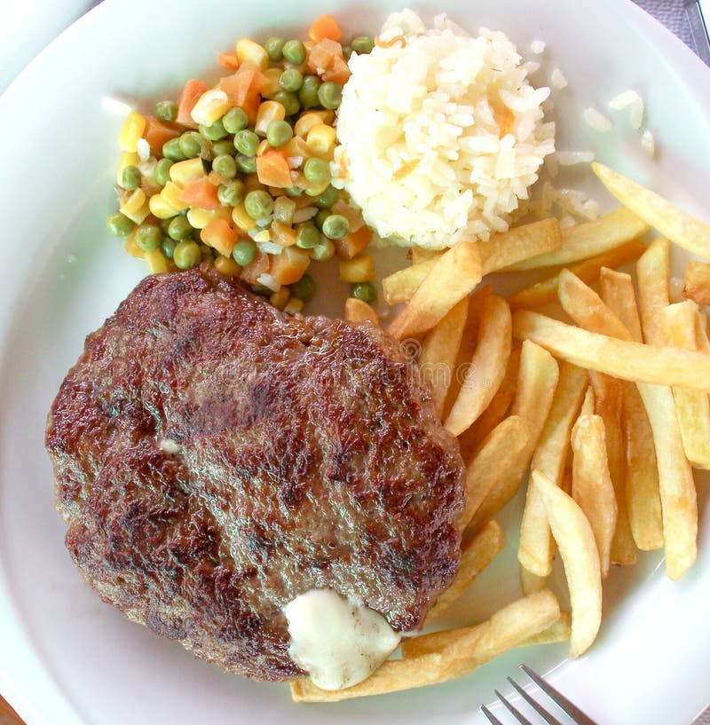 Burgers on a grill stock photo. Image of diet, grill - 44948710