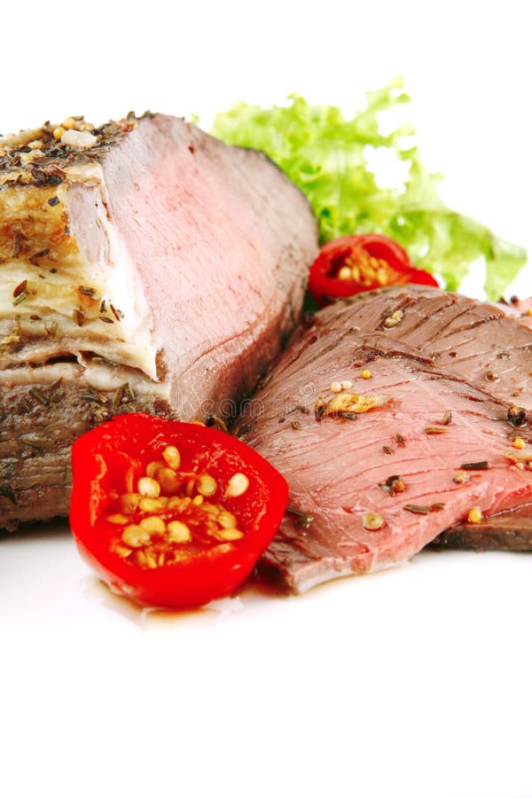 Beef meat sliced stock photo. Image of fast, dinner, delicious - 12083014