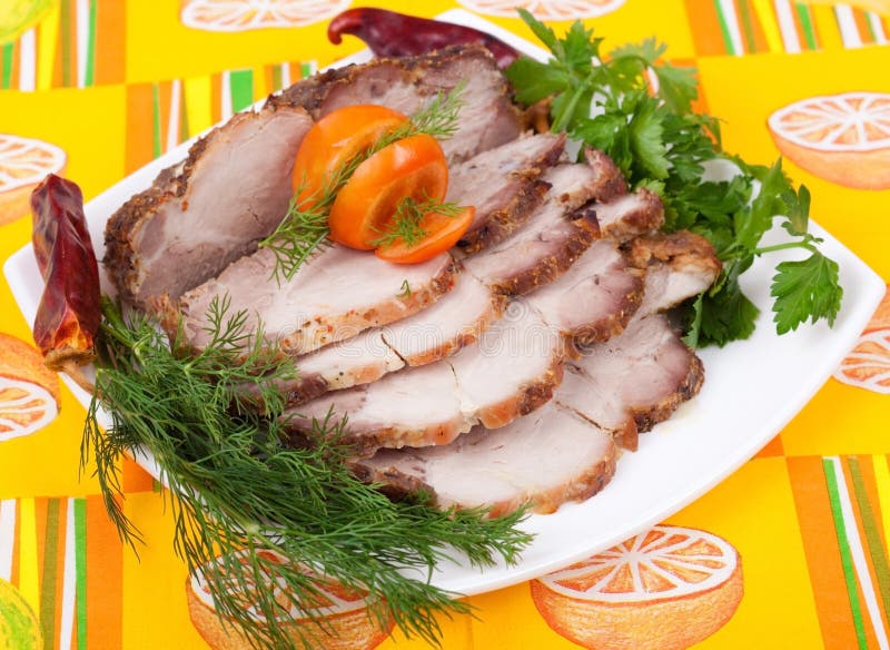 Delicious Chinese Food Cold Dish- Dried Beef Slice Stock Photo - Image ...