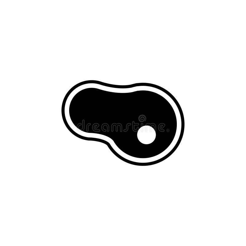 Beef Meat Steak Flat Vector Icon Stock Vector - Illustration of medium, cook: 307467030