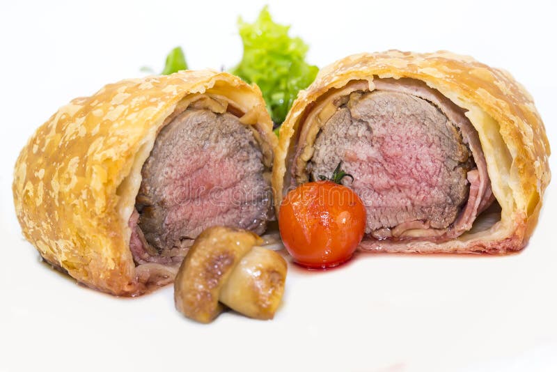 Beef in pastry stock photo. Image of french, beef, recipe - 40657346