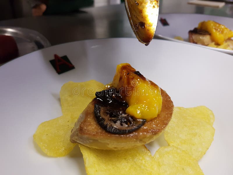 Fine dining food stock image. Image of wedding, restaurant - 141534847