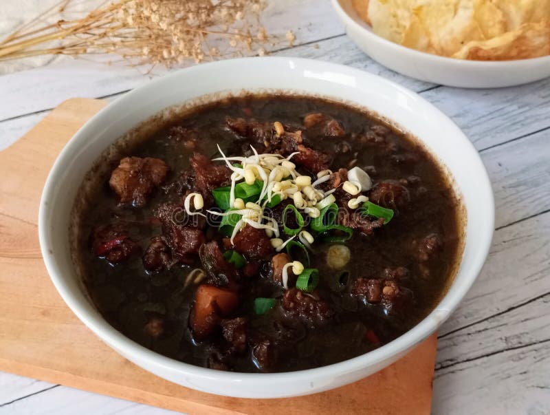 Beef Rawon is a Typical Dish of Ponorogo, East Java, Indonesia Stock ...