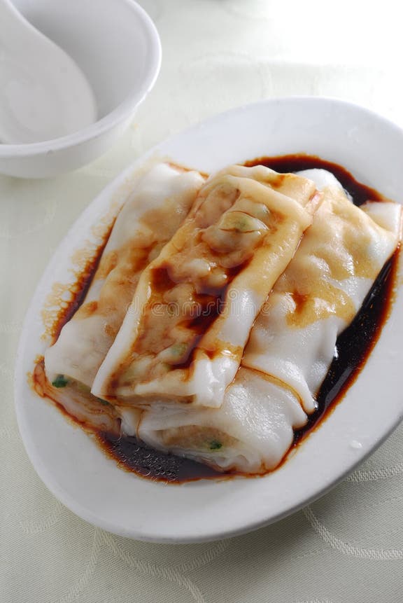 Beef rice roll stock photo. Image of steam, sauce, chinese - 22967958