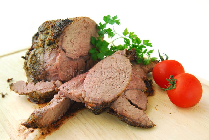 Raw beef roast stock image. Image of preparing, loin - 16882807