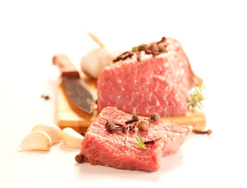 Beef stock photo. Image of steak, sirloin, meal, portion - 51865842