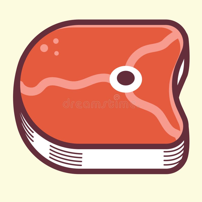 Beef Shank Cut. Vector Illustration Decorative Design Stock Vector ...