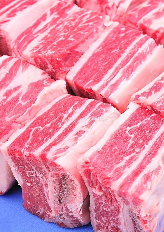 Beef Short Ribs stock image. Image of cook, rack, short - 11322875