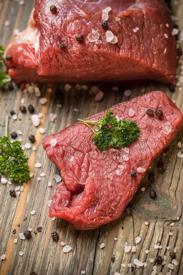 Beef slice stock photo. Image of meat, veal, fresh, chop - 57934224