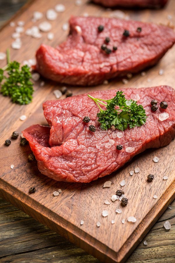 Beef slice stock photo. Image of tenderloin, sirloin - 57934216