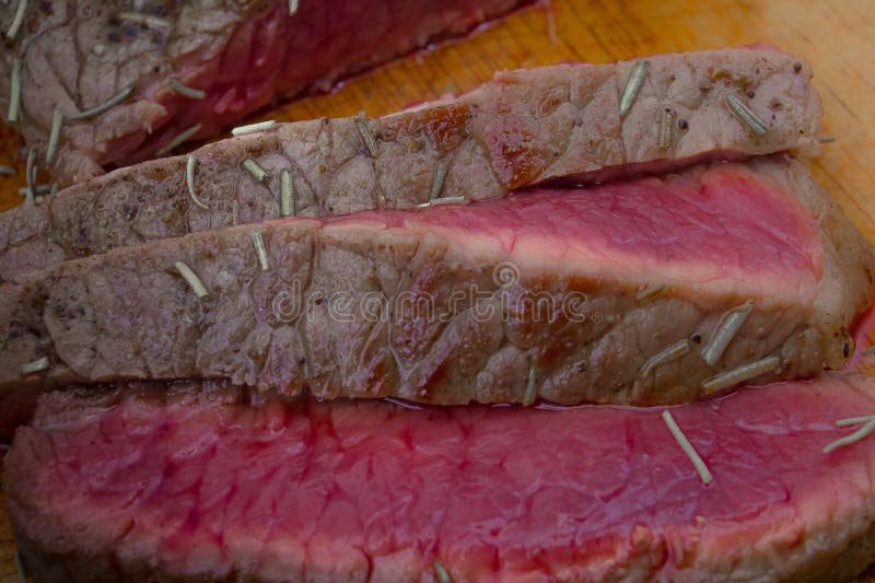 Beef slice stock image. Image of medium, roast, dinner - 77170039