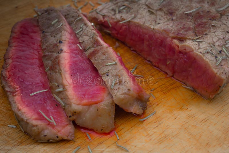 Beef slice stock photo. Image of medium, barbecue, grill - 77170040