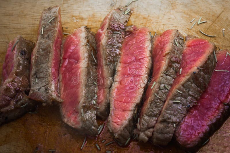 Beef slice stock photo. Image of meat, fillet, rare, grilled - 77170046
