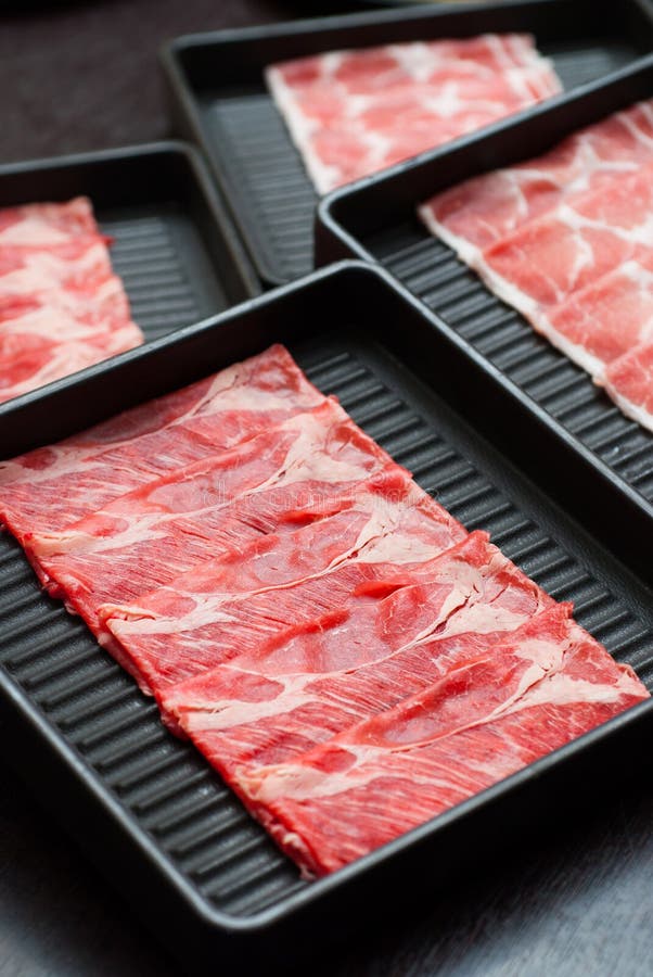Beef slices stock photo. Image of grill, barbeque, plate - 27504144
