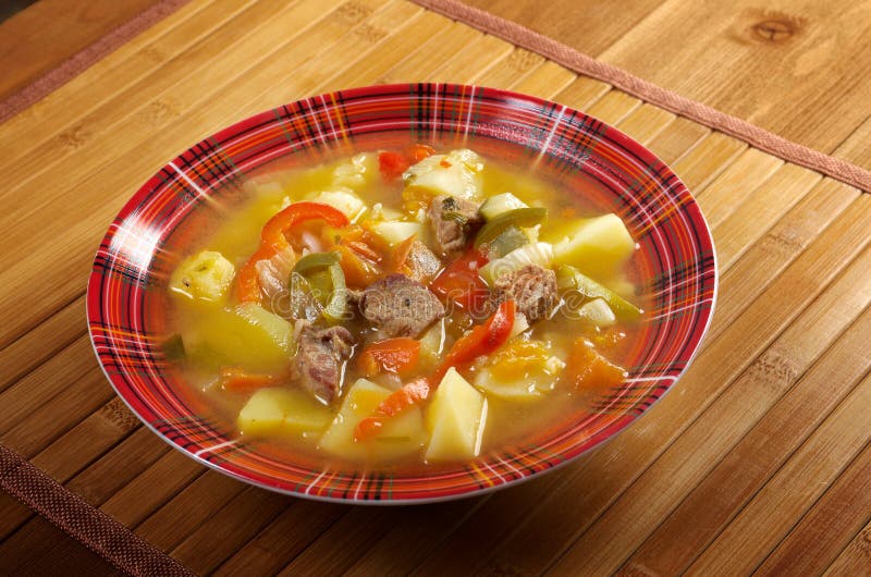 Beef soup Lecho stock photo. Image of soup, lecso, tomato - 30546214