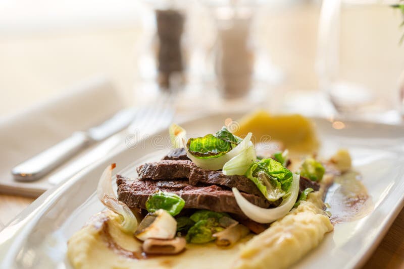 Beef stake stock image. Image of medium, filet, dinner - 45617133