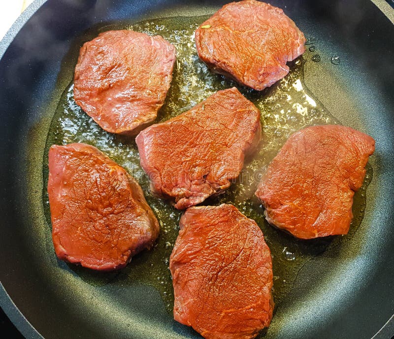 Beef steak fillet stock image. Image of grill, onions - 258722613