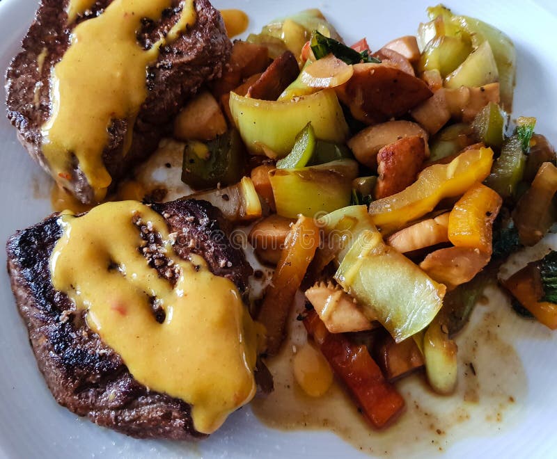 Beef steak fillet stock photo. Image of cuisine, huftsteak - 258722624