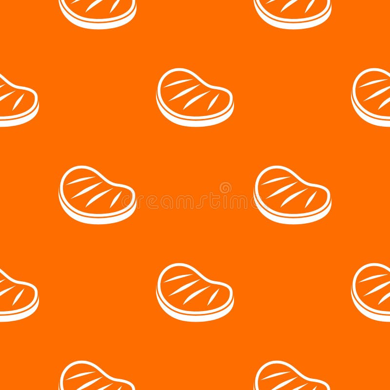 Beef Steak Pattern Seamless Stock Vector - Illustration of dieting ...