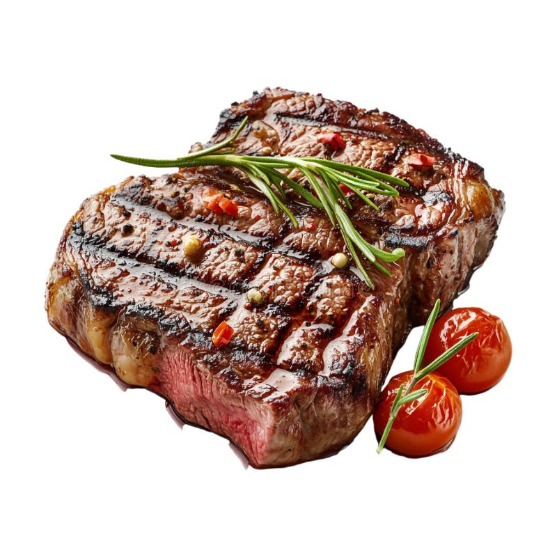 Beef Steak Piece on Transparent Background - Ai Generated Stock ...