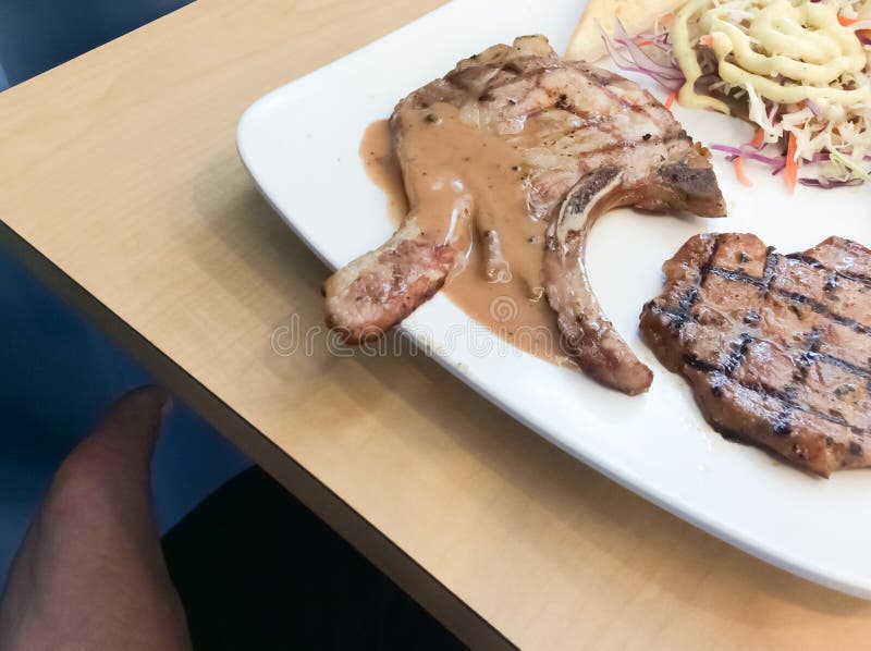 Beef Steak stock photo. Image of barbecue, roast, medium - 48770478