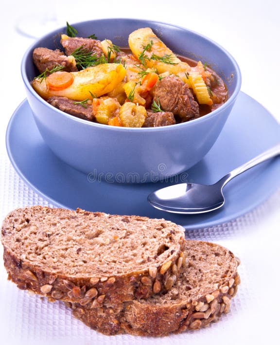 Beef stew stock image. Image of vegetable, healthy, sunflower - 19095363