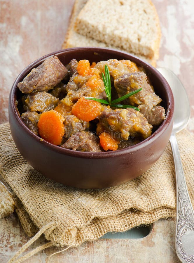 Beef stew stock image. Image of bowl, herb, tureen, meat - 38132751