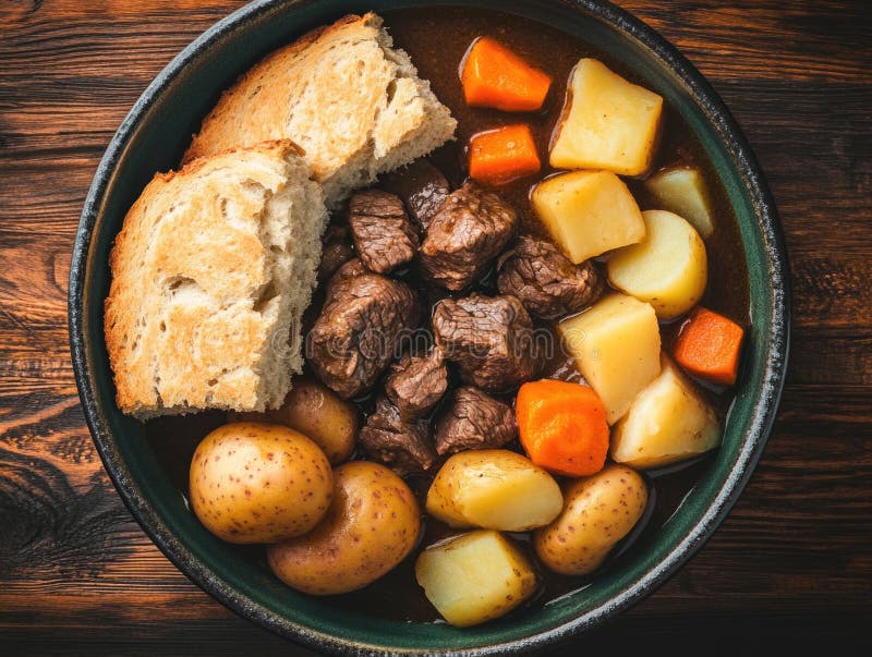 Beef Stew with Root Vegetables Stock Photo - Image of soup, meal: 364478676