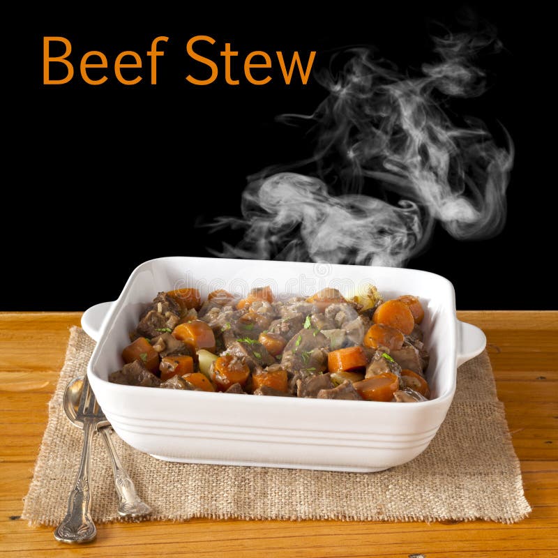 Beef Stew stock photo. Image of steam, visible, stew - 32873844