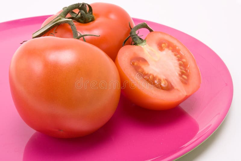 Beef Tomatoes stock image. Image of tomato, plant, shiny - 12060543