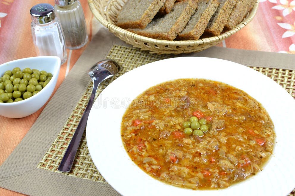 Beef tripe soup stock photo. Image of tripe, meat, dish - 308043678