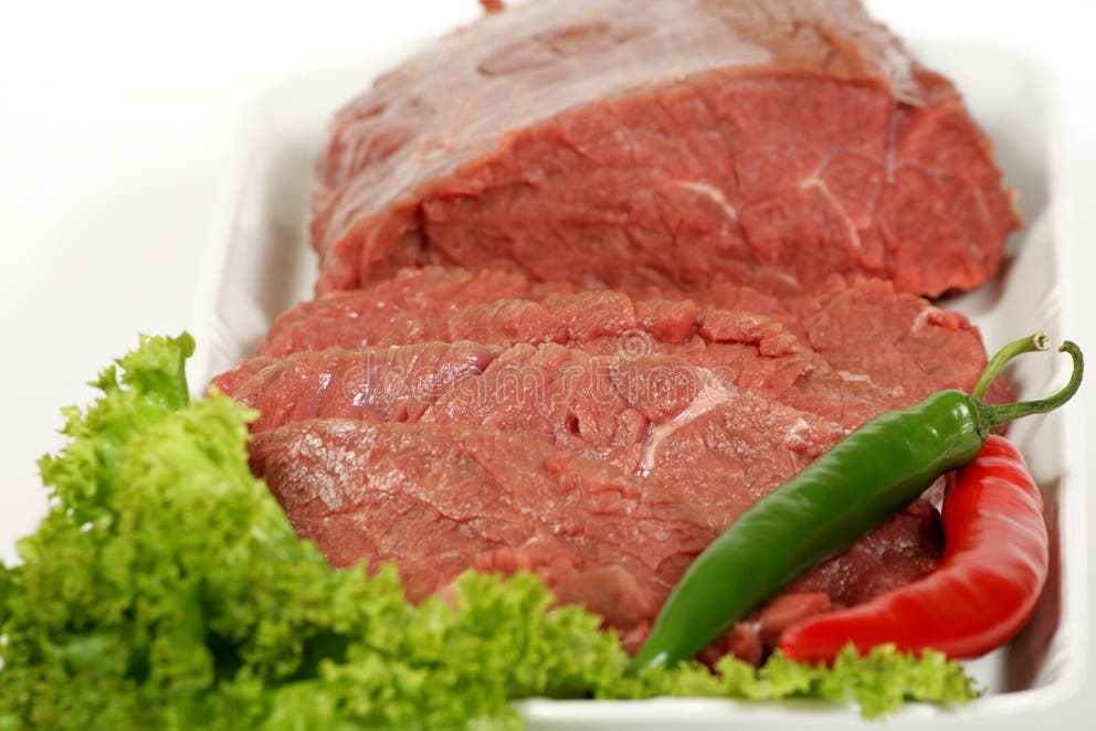 Beef and vegetable stock photo. Image of slice, pepper - 3657504