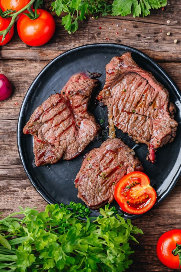 Beefsteak stock photo. Image of meat, spice, pepper - 289015214