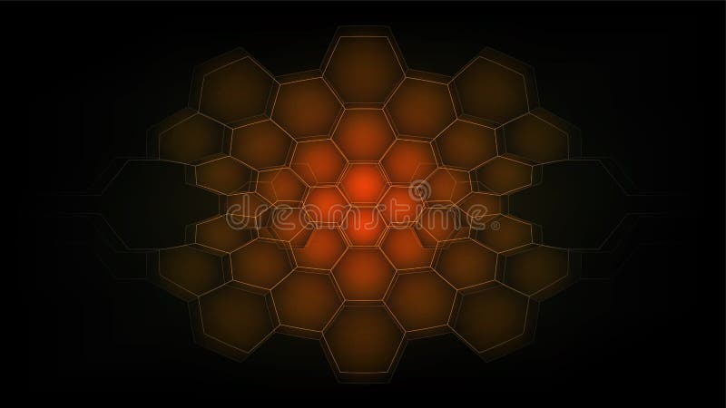 Beehive Complex Major Cyber Computer Technology Abstract Background ...
