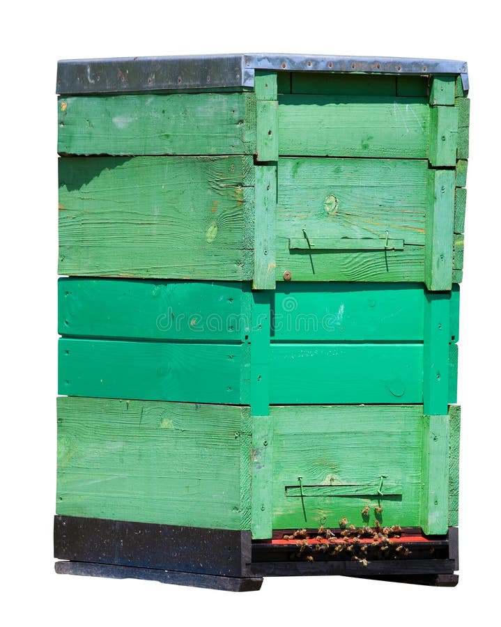 Beehive isolated stock image. Image of beehive, openings - 20397047
