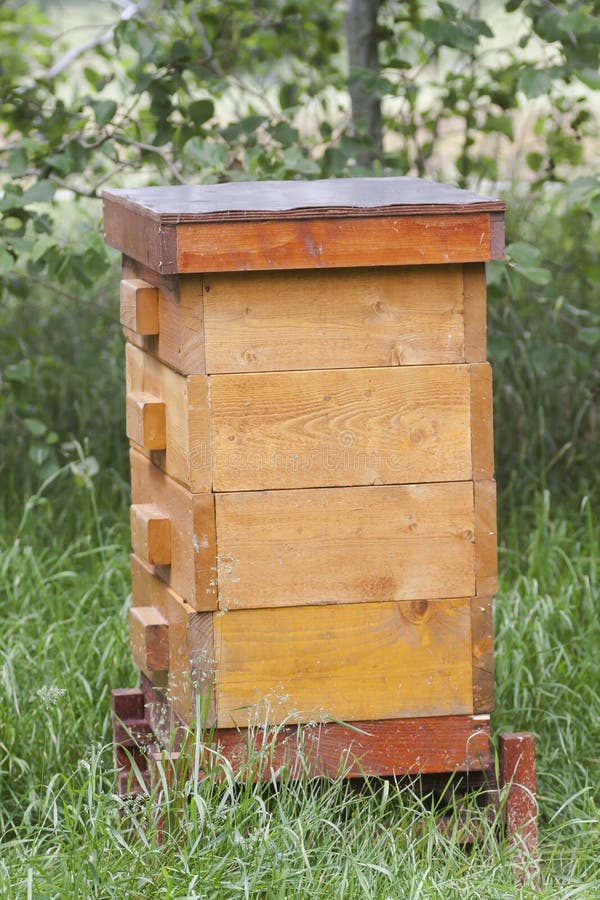 Beehive stock image. Image of honey, modern, wood, hive - 73648819