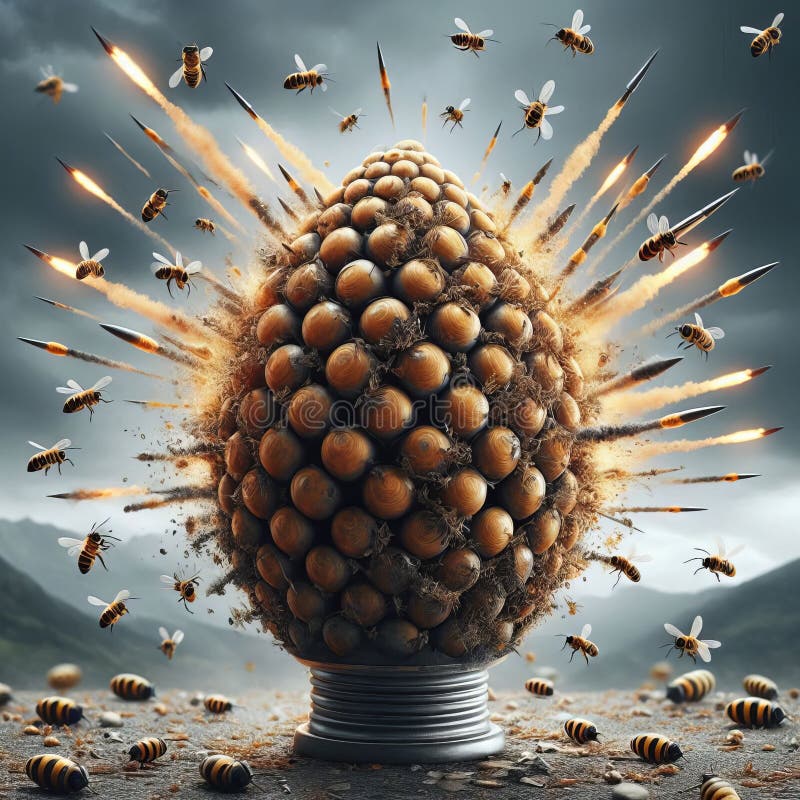 Beehive Shell a Shell Filled with Small Strange Old Stock Image - Image ...