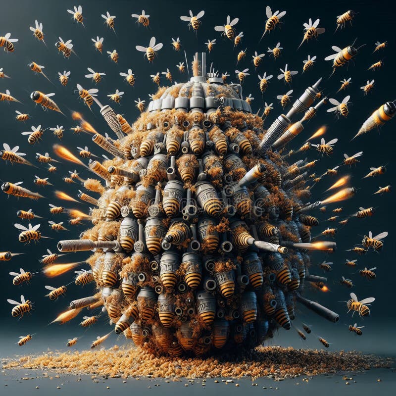 Beehive Shell a Shell Filled with Small New Beautiful Stock Image ...