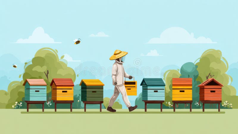 Beekeeper Walks Stock Photos - Free & Royalty-Free Stock Photos from ...