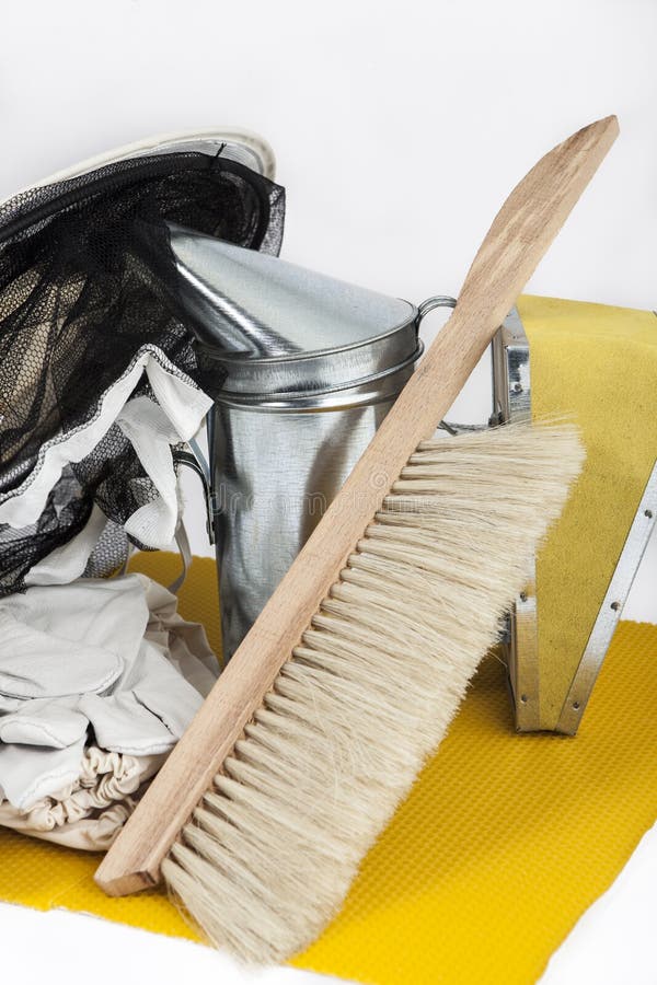 Beekeeping equipment stock image. Image of brush, industry - 32368451
